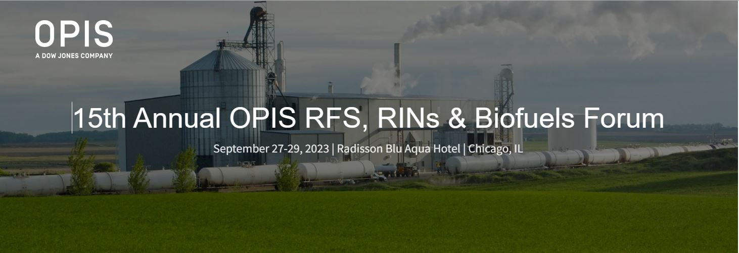 Cinda Lohmann Attending OPIS RFS, RINS & Biofuel Forum – Turner, Mason ...